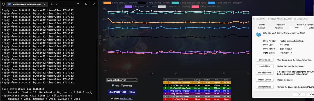 [Realtek 8822CE] Modded Wireless Drivers with Enabled Advanced Features ...