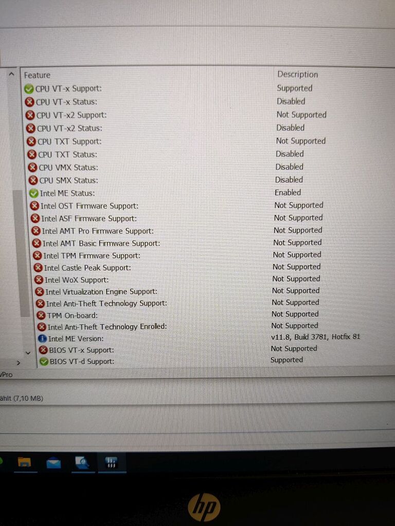 HP Elitebook 820G3 - ME Firmware update problem after BIOS update ...