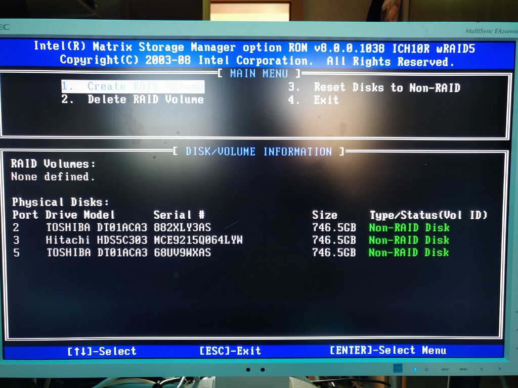 Which RAID Configuration for an Intel ICH10R System? - BIOS Modding ...