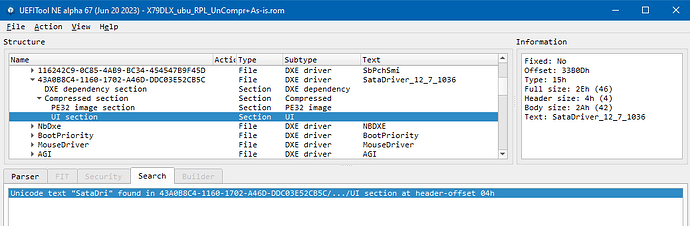 [Solved] Update of an ASUS AMI BIOS Module w/o Flash Problem - BIOS Modding Guides and Problems ...