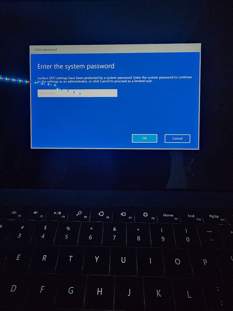 Surface pro UFEI password bypass - BIOS Modding Guides and Problems - Win-Raid Forum