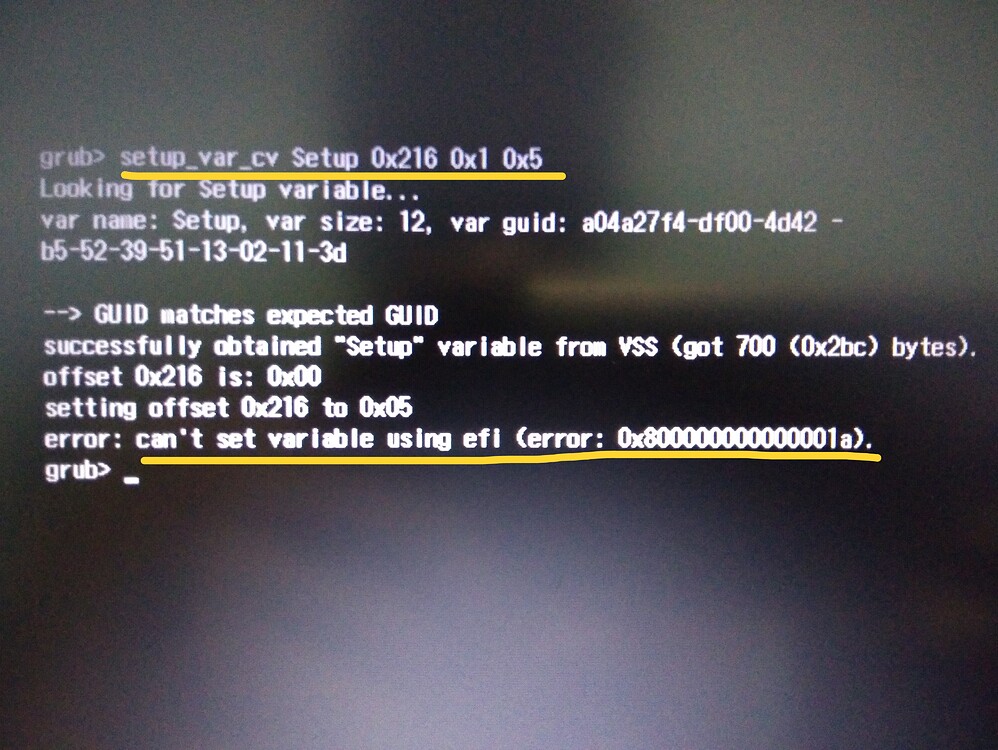 [REQUEST] HP Laptop 15s-gr0009au InsydeH2O BIOS unlock help needed ...