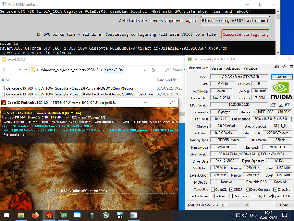 [Tool] Automated VBIOS mod to fix old NVIDIA artifacting 470-Kepler-750ti - BIOS Modding Guides ...