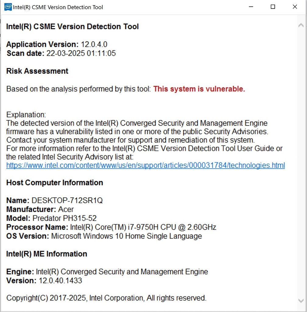 Acer Helios 300 PH315-52, SNID and S/N Tagging - BIOS Modding Requests ...