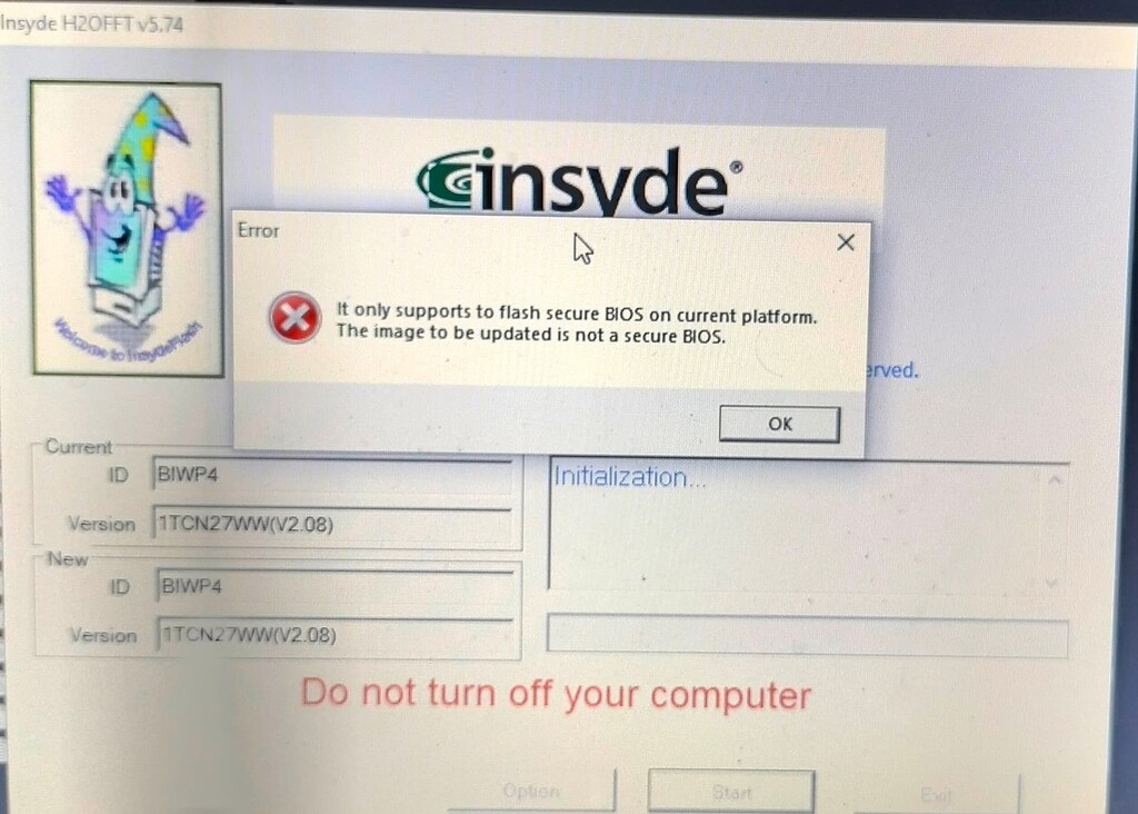 How to flash modded insydeh2o bios - BIOS Modding Guides and Problems - Win-Raid Forum