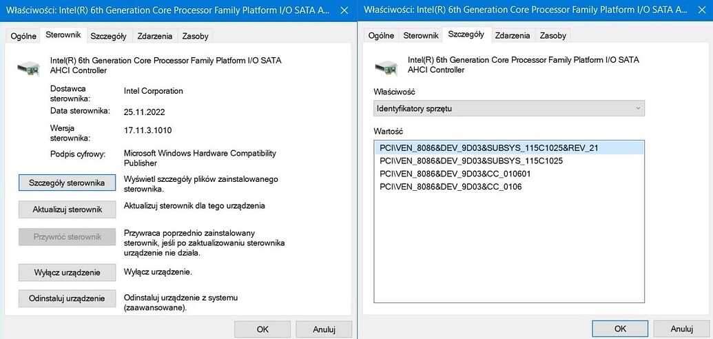 Intel RST EFI RAID/VMD BIOS Modules - BIOS modules (PCI ROM, EFI and ...